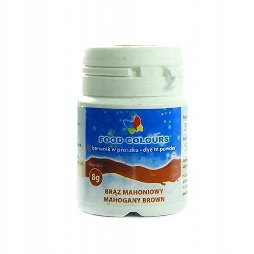 BARWNIK SPOŻYWCZY W PROSZKU Brąz Mahoniowy - 8g - Food Colours | Sklep EMPIK.COM