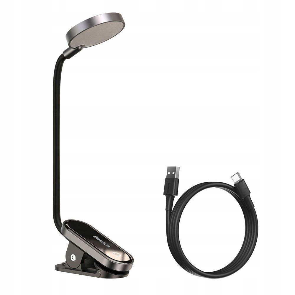 BASEUS MINI LAMPKA LAMPA LED Z KLIPSEM SZARY (DGRAD-0G) - Baseus ...