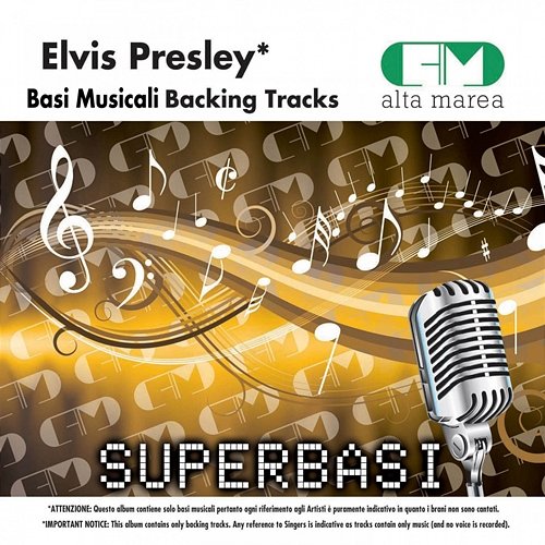 Basi Musicali: Elvis Presley (Backing Tracks) - Alta Marea | Muzyka ...