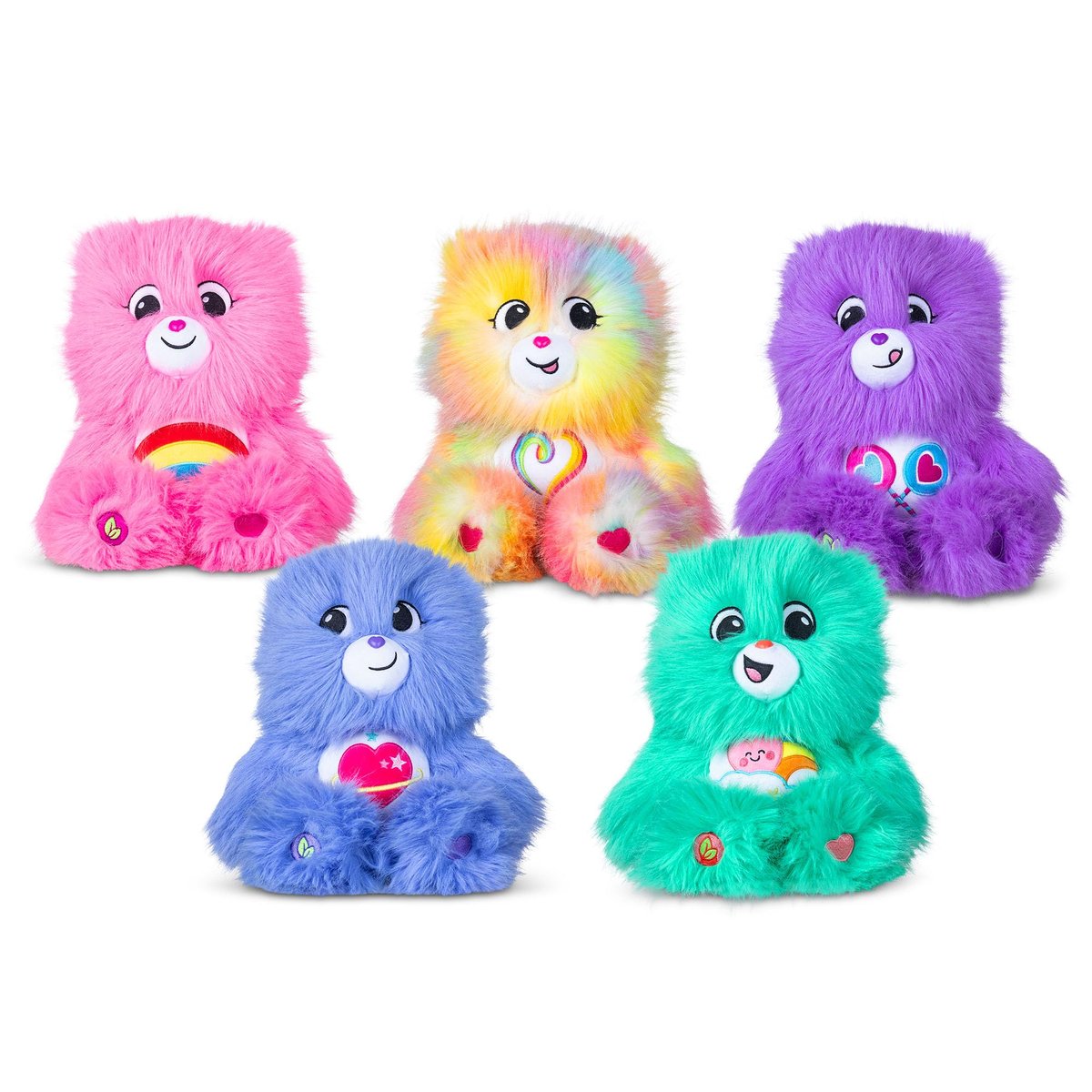 Basic Fun Care Bears Pluszaki Fuzzies 35 cm – Zestaw niespodzianka ...