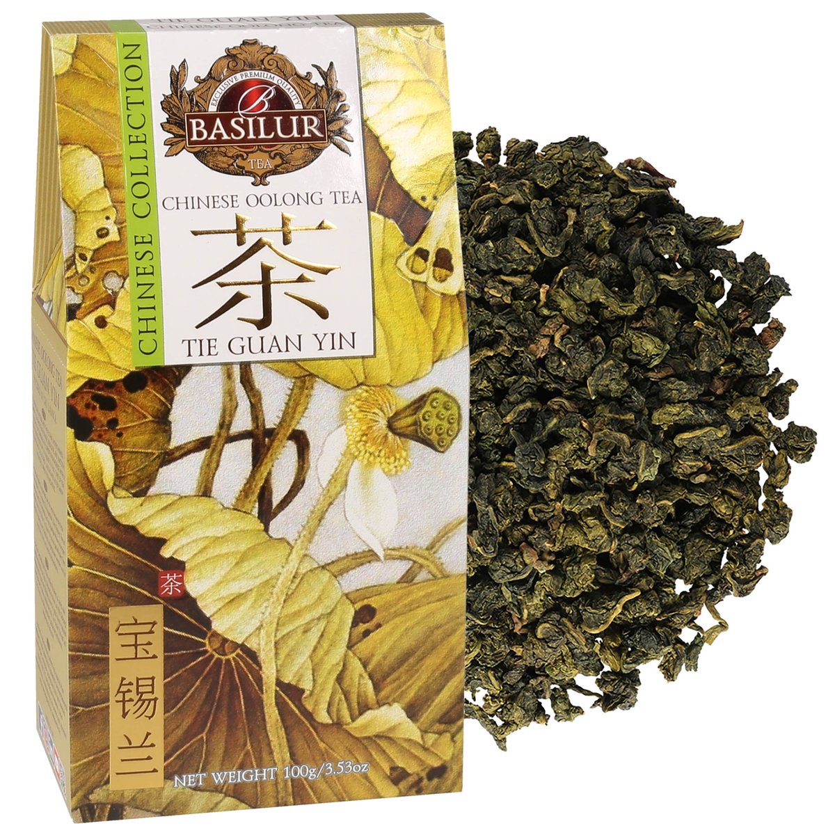 BASILUR Chinese Oolong Tea - Chińska herbata liściasta Tie Guan Yin Tea ...