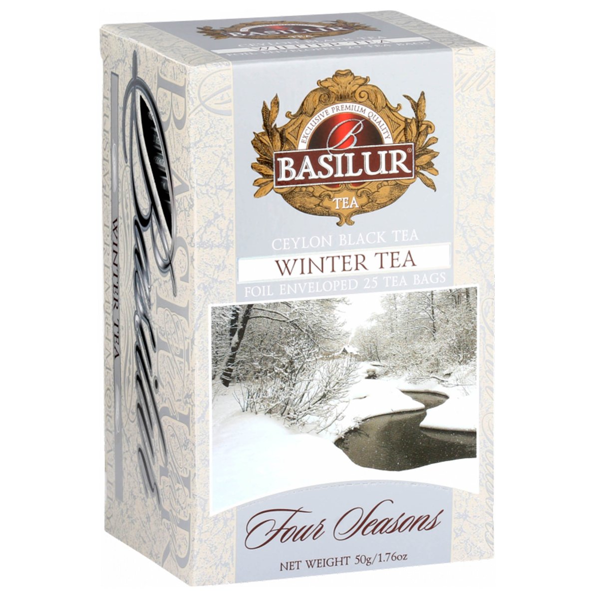BASILUR Winter Tea- Czarna herbata cejlońska z dodatkiem owoców ...