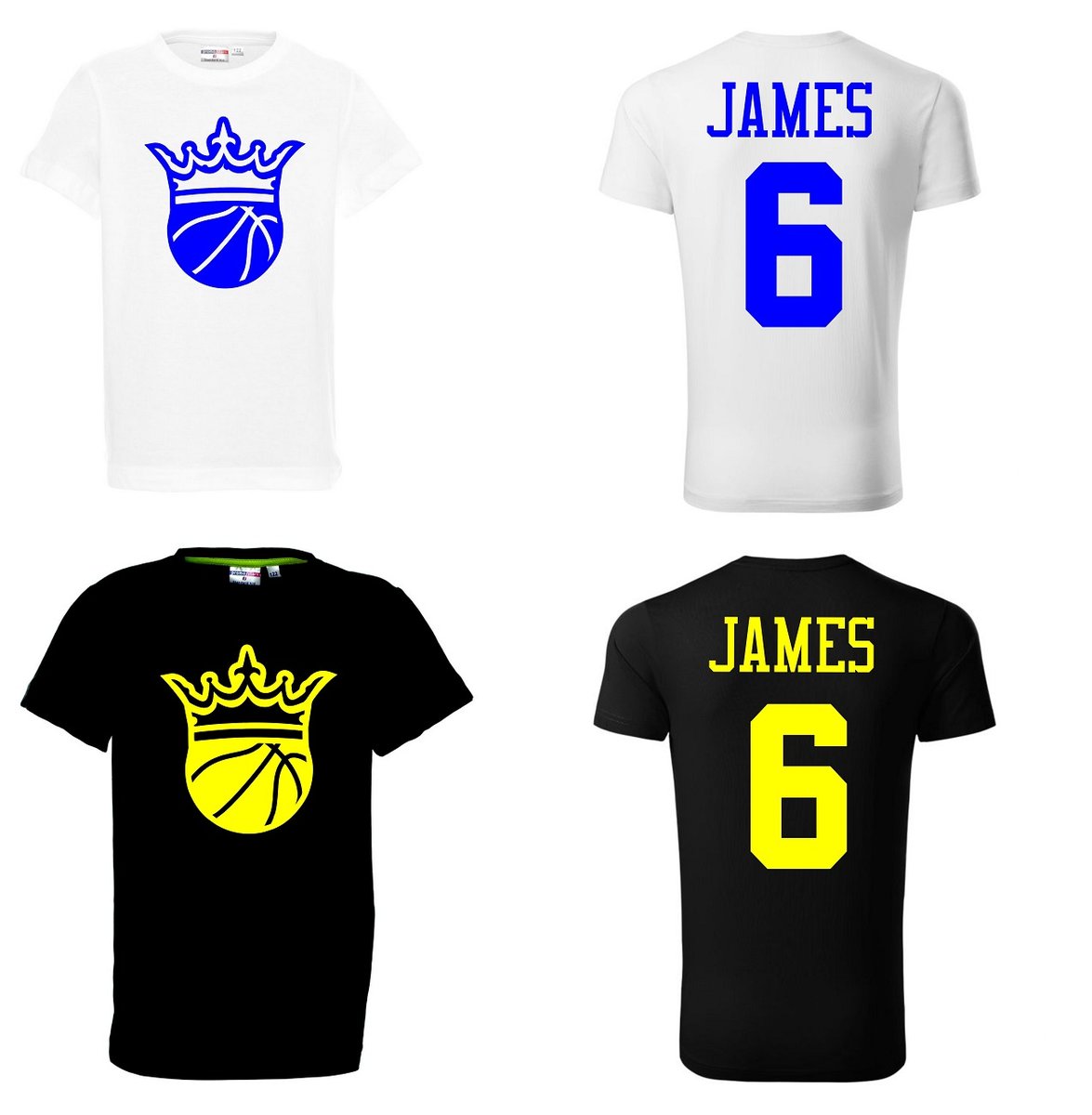 BASKETBALL Koszulka LEBRON JAMES 6 KING - Inna marka | Sport Sklep ...