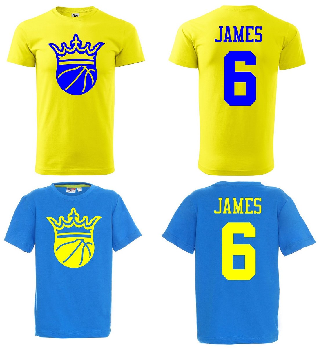 BASKETBALL Koszulka LEBRON JAMES 6 KING - Inna marka | Sport Sklep ...