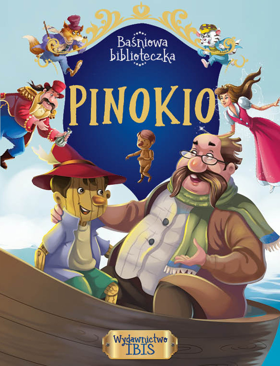Baśniowa biblioteczka. Pinokio - Opracowanie zbiorowe | Książka w Empik