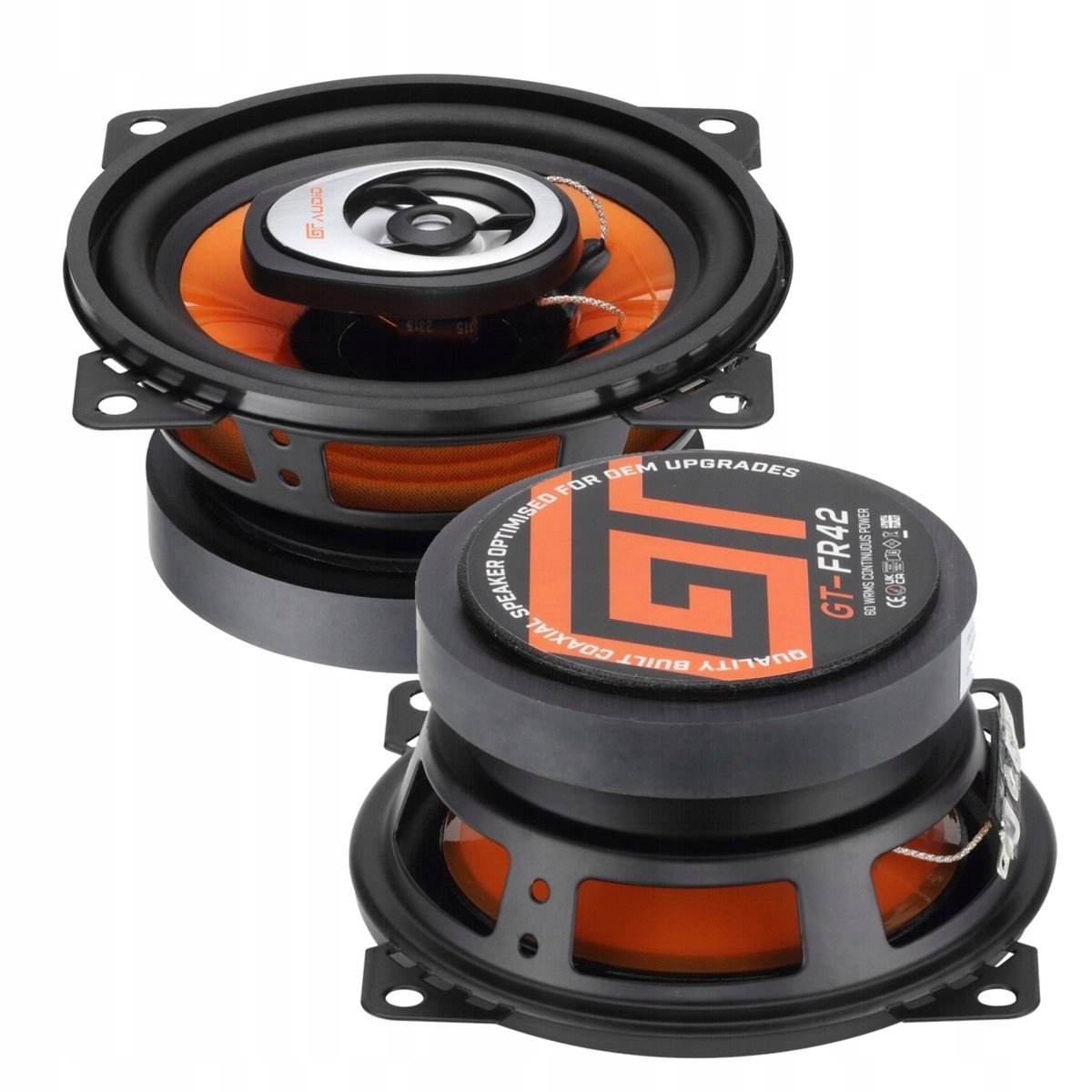 Bassface FR42 GŁOŚNIKI 100MM COAX KOAKSIALNE RMS 60W! 4 OHM GŁOŚNIKI SAMOCH - Inny producent ...