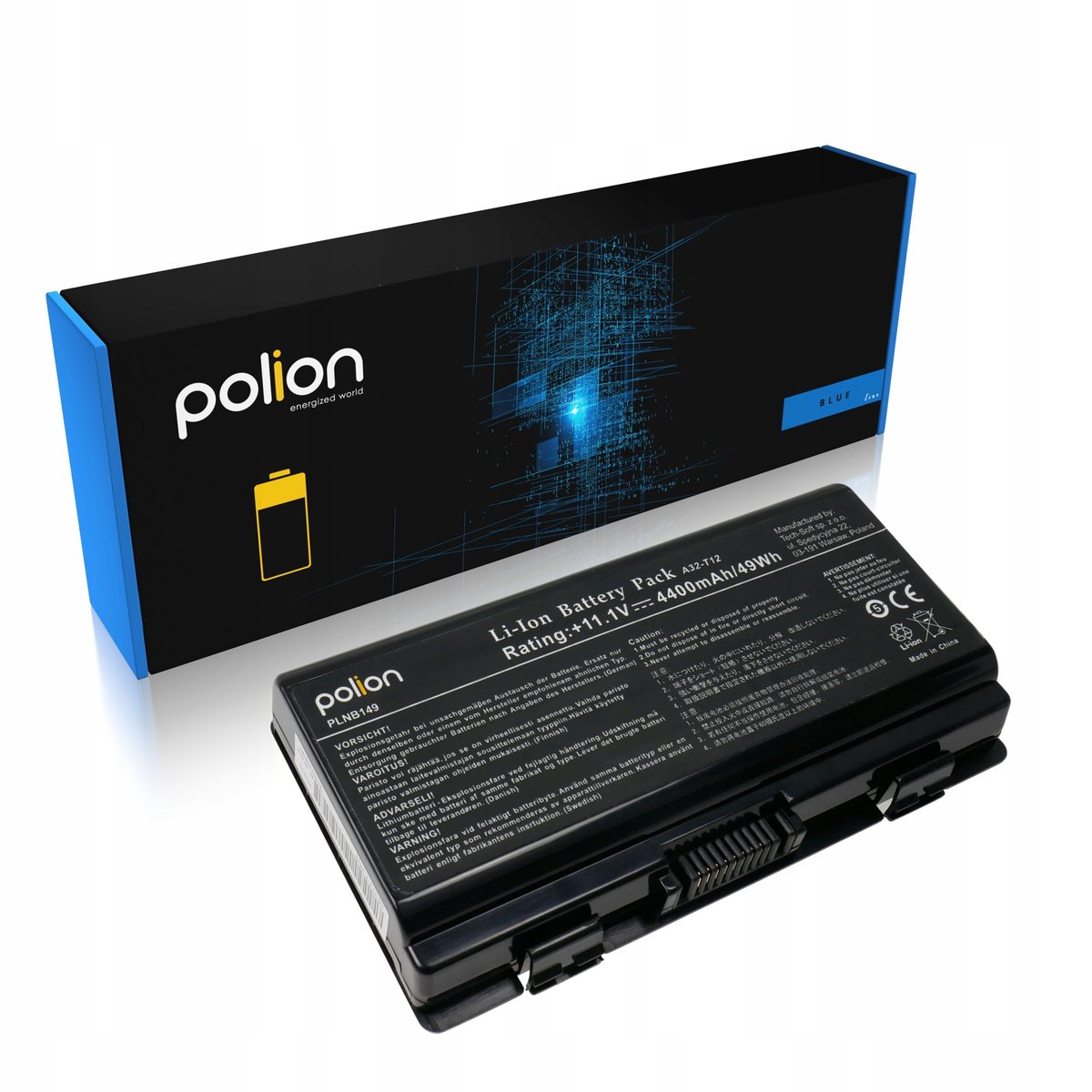 Bateria A32-X51 do ASUS X51 X51C X51L X51Q X51R X51RL X58C X58L X58LE ...