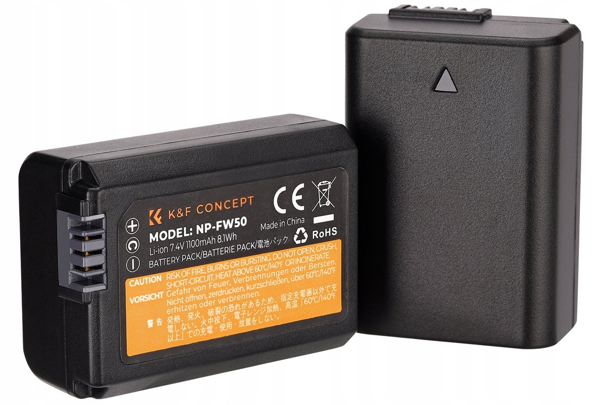 Bateria Akumulator NP-FW50 do Sony A7 A7R A7S A6500 A7II NEX RX100 A37 ...