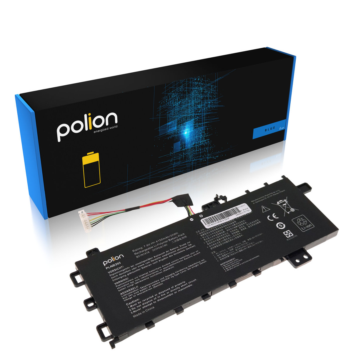 Bateria B21N1818 Do Asus Vivobook V5000F V5000J Y5100U X512Da F512Da ...
