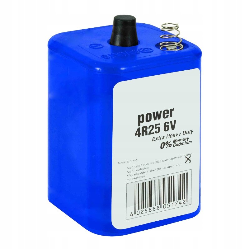 Bateria blokowa reflektora 6 V IEC-4R25 - GRANIT | Sklep EMPIK.COM