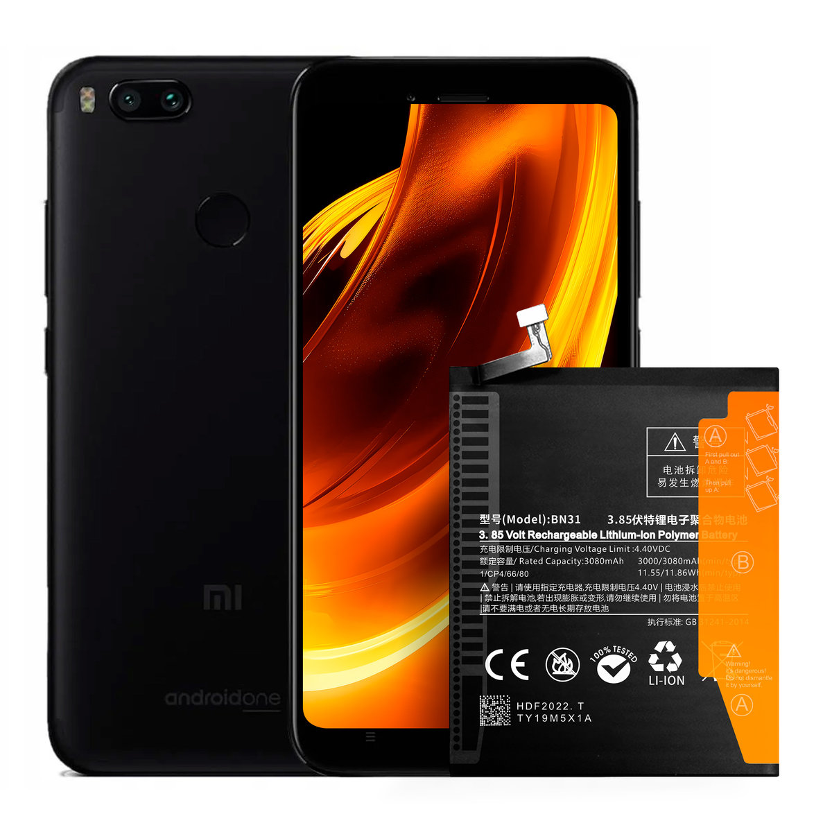 Bateria BN31 Xiaomi Redmi S2 Mi A1 Mi 5X Note 5A Oryginalna Jakość ...