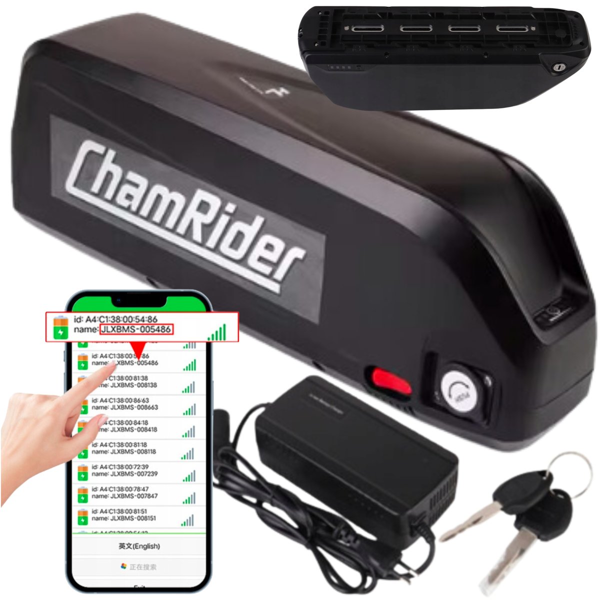 Bateria Do Roweru Elektrycznego 48V Akumulator Do Samodzielnego Montażu ...