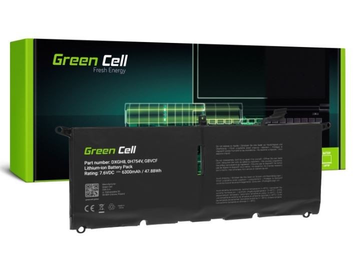 Bateria DXGH8 7,6V 6300mAh do Dell XPS 13 9370 Vostro 5390 3301 - Inna ...
