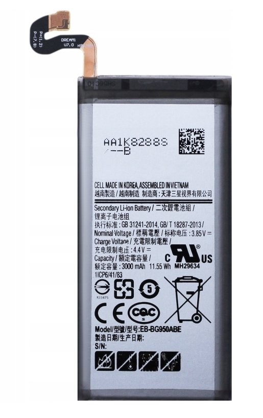 BATERIA G950 SAMSUNG GALAXY S8 EB-BG950ABE 3000mAh - Inna marka | Sklep EMPIK.COM