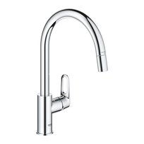 Bateria GROHE BauFlow 30549000 chrom - GROHE | Sklep EMPIK.COM