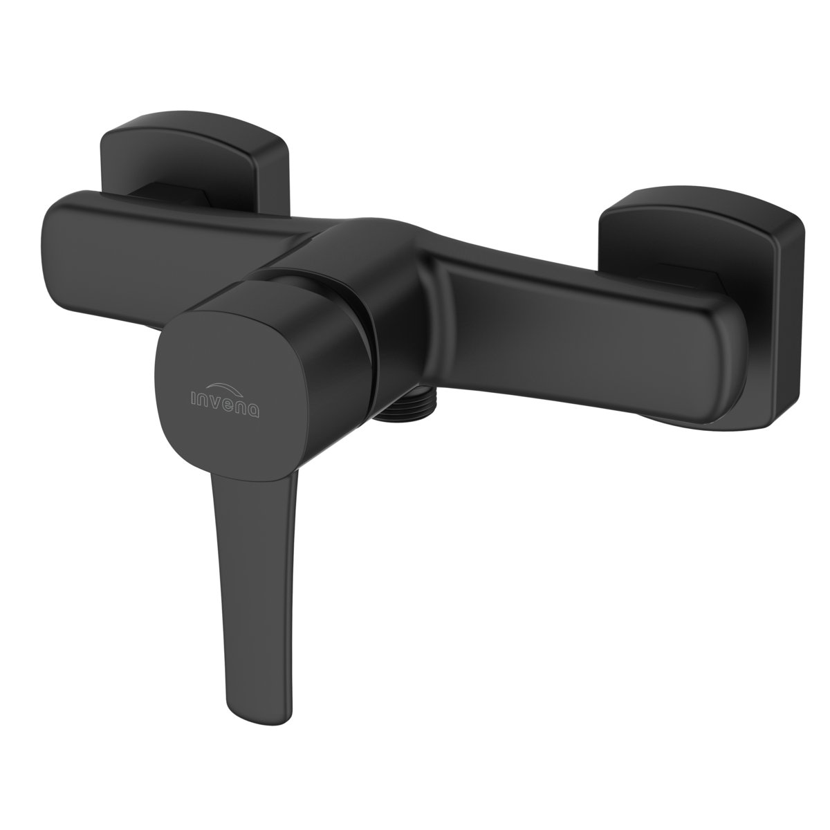 Bateria Prysznicowa Glamour Invena Trend Czarna - INVENA | Sklep EMPIK.COM