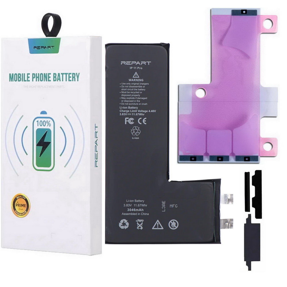 Bateria REPART 3046mAh ogniwo bez taśmy BMS do Apple iPhone 11 Pro ...
