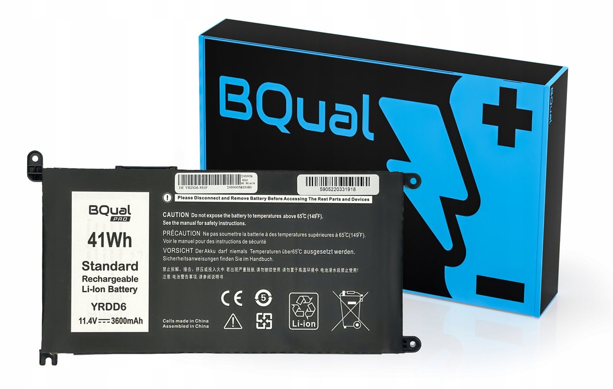 Bateria YRDD6 1VX1H do Dell Vostro 5490 5590 5481 Inspiron 5481 5482 ...