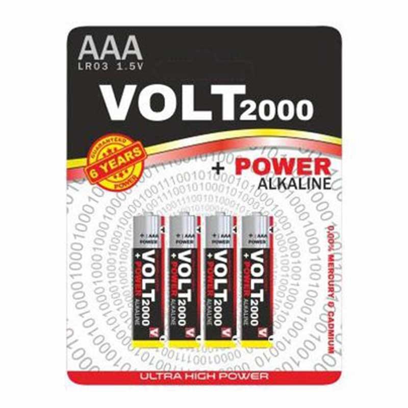 Baterie alkaliczne Volt2000 AAA LR03 4 szt. - Volt | Sklep EMPIK.COM