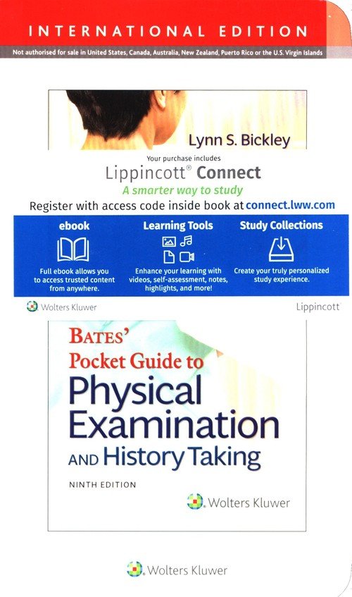 Bates' Pocket Guide to Physical Examination and History Taking Ninth ...
