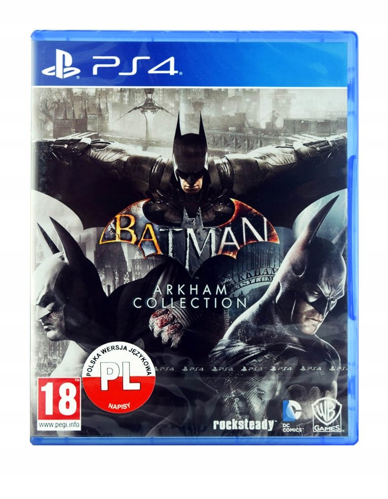 Batman Arkham Collection, PS4 - RockSteady Studios | Gry i programy ...