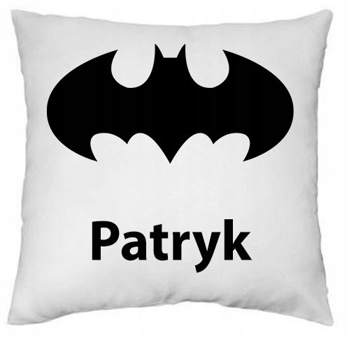 Batman Logo DC FOTO PODUSZKA PREZENT + IMIĘ - Atram | Sklep EMPIK.COM