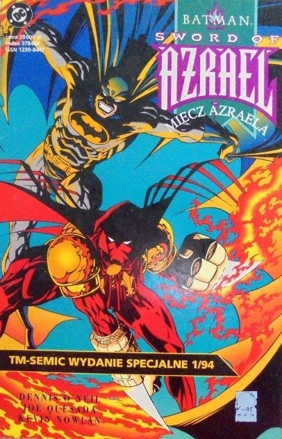 Batman Nr 1 / 94 Sword of Azrael Miecz Azraela - Opracowanie zbiorowe ...