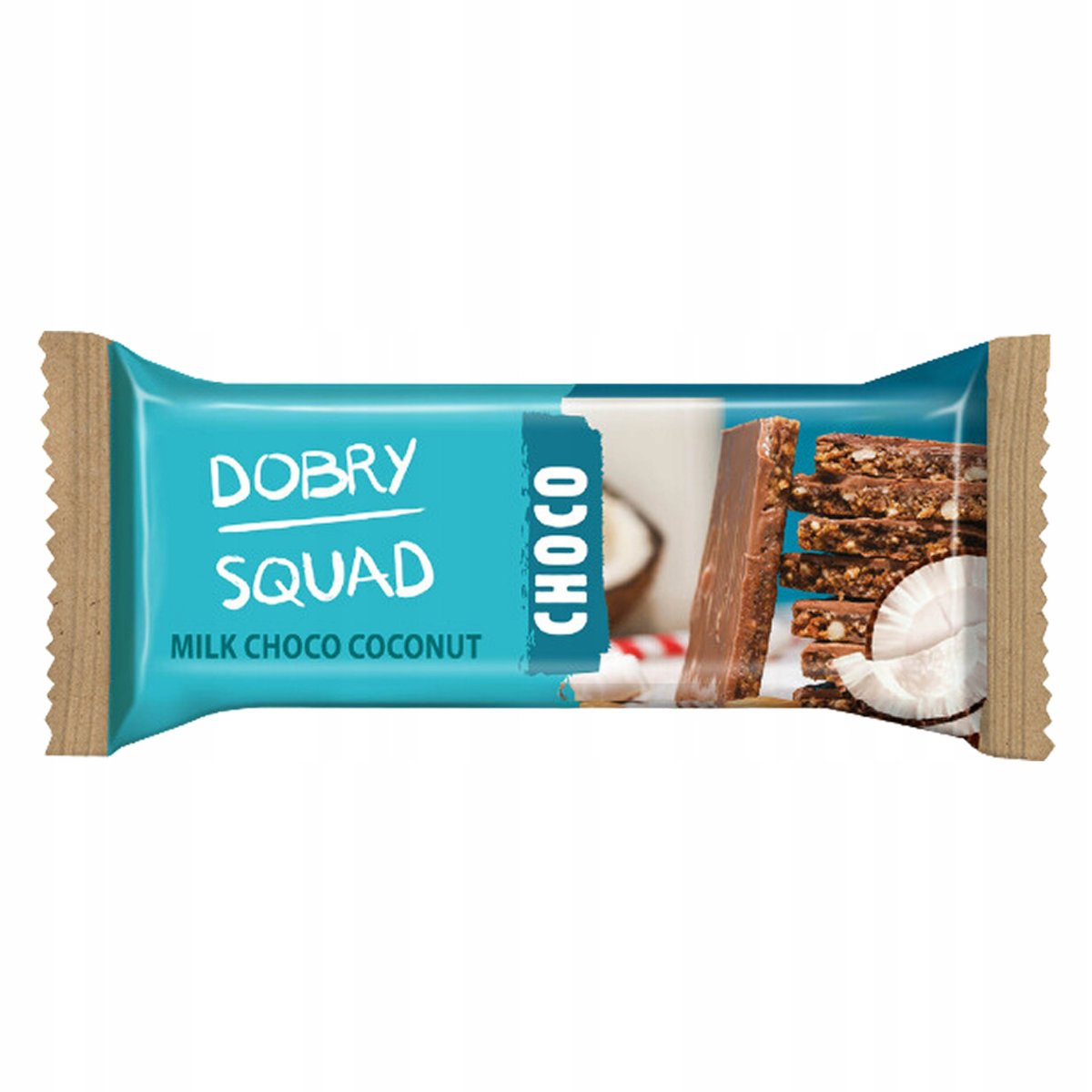 Baton DOBRY SQUAD MILK CHOCO COCONUT czkoladowo-kokosowy - Inna marka ...