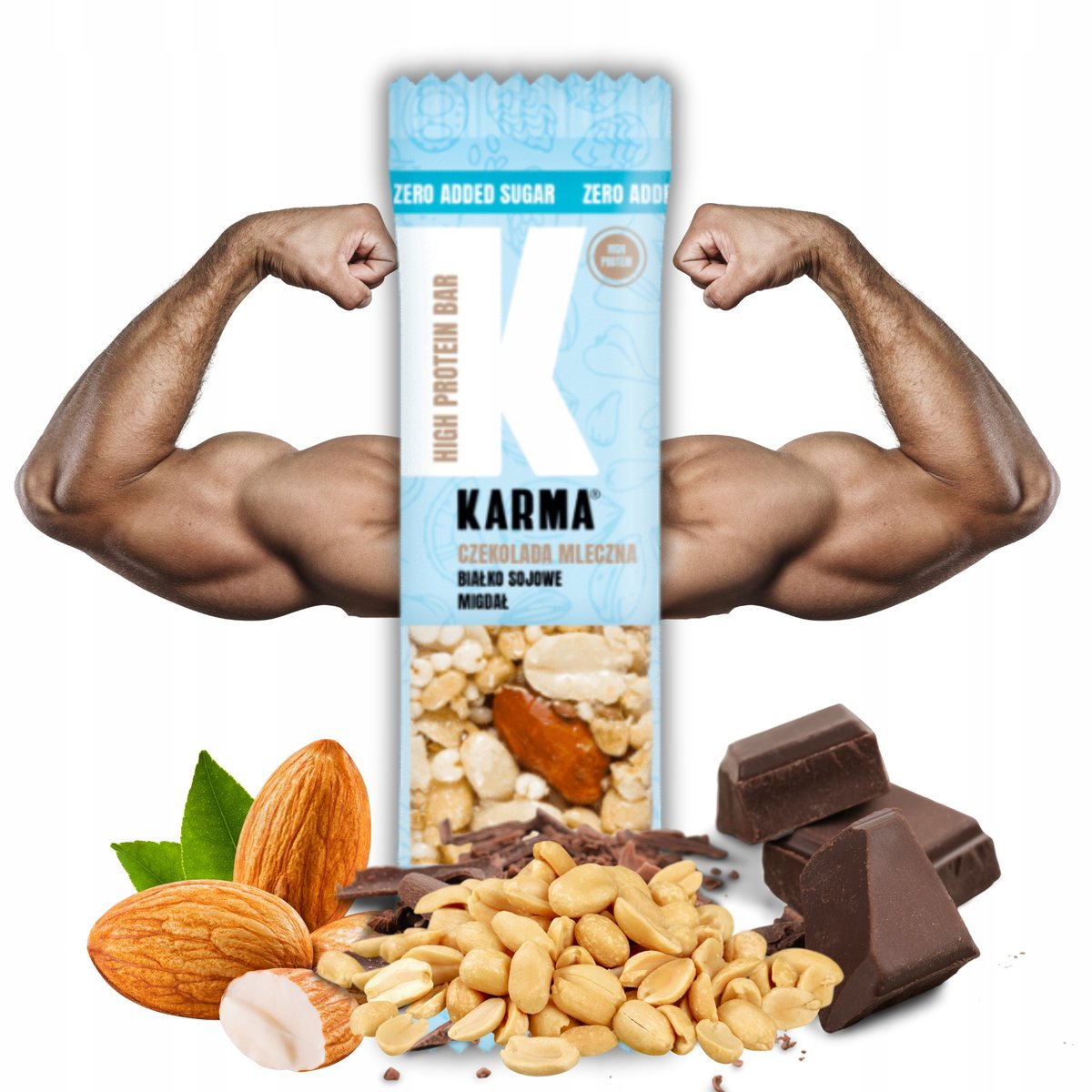 Baton High Protein – naturalny bez chemii - BEZ CUKRU - NAJLEPSZY ...