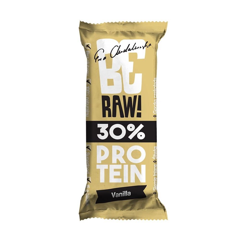 Baton Proteinowy 30% Wanilia 40 g Be Raw - Purella Superfoods | Sklep ...