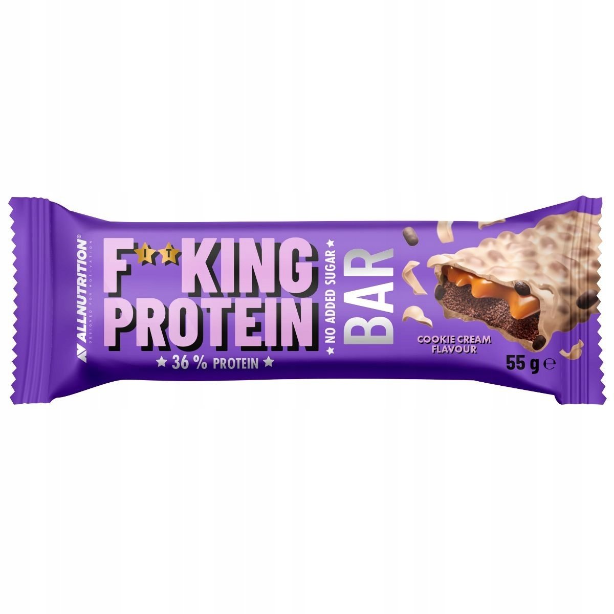 Baton Proteinowy ALLNUTRITION Fitking Delicious 55g Bez Dodatku Cukru ...