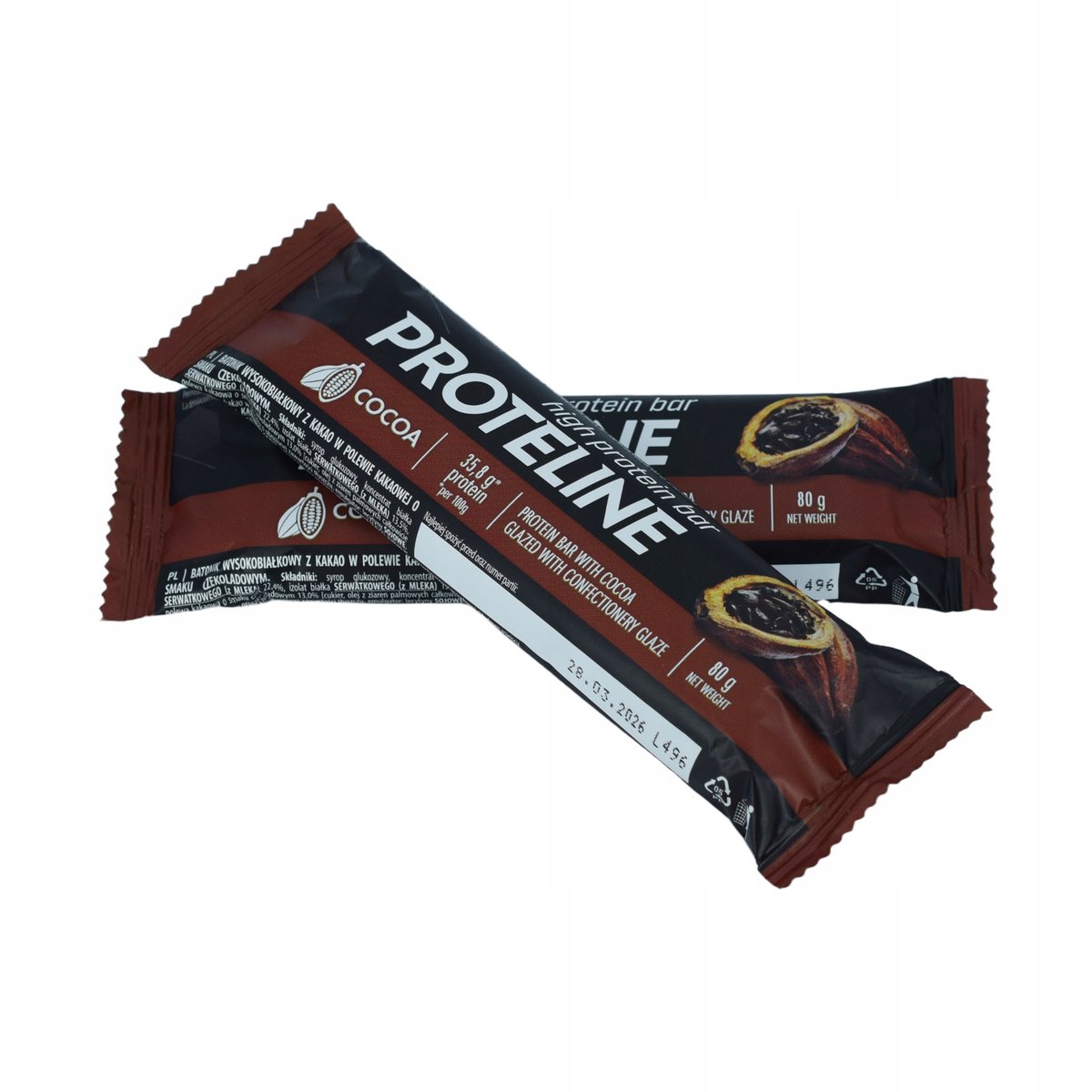Baton proteinowy z kakao (80g) - Inna marka | Sklep EMPIK.COM