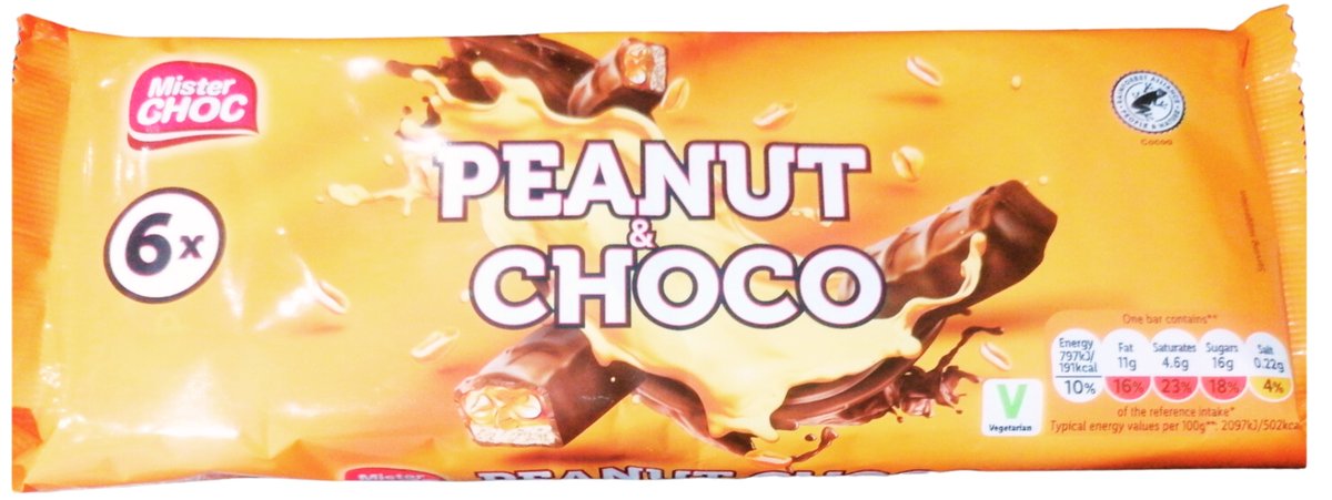 Baton z orzechami Mister Choc Lidl 300g 6 szt. - Inna marka | Sklep ...