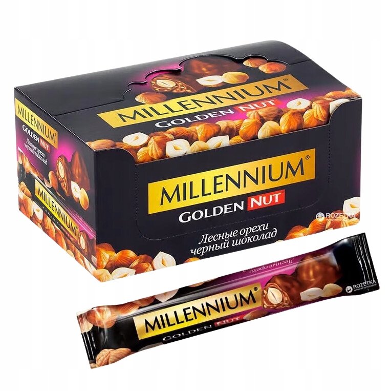 Batonik Golden Nuts Dark Millennium 14x40g - Inna marka | Sklep EMPIK.COM