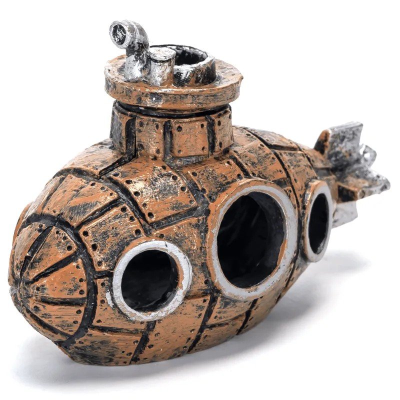 Batyskaf Łódź Podwodna Do Akwarium Dekoracja I Kryjówka Dla Rybek ...