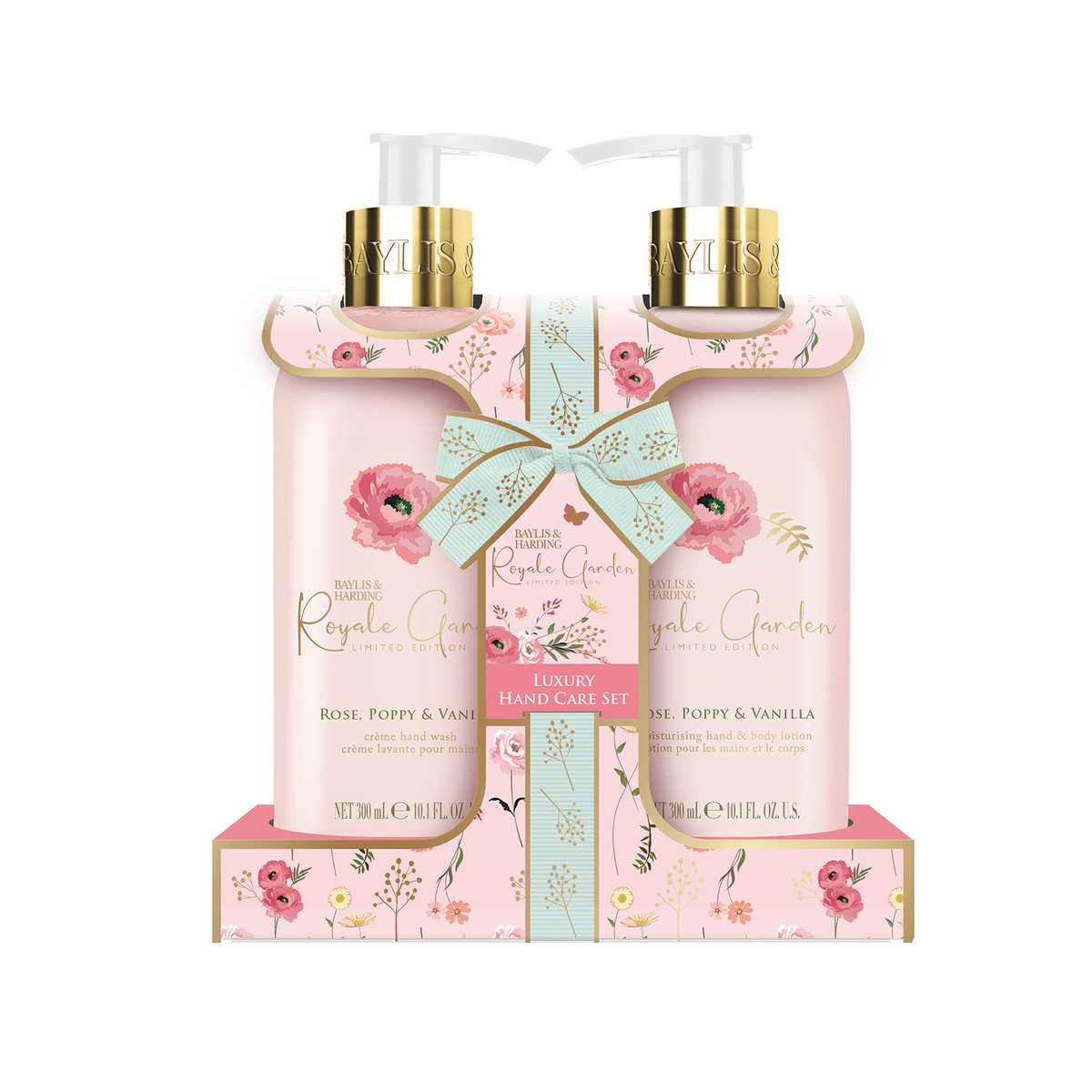 Baylis & Harding Royale Garden Rose, Poppy & Vanilla luksusowy zestaw ...
