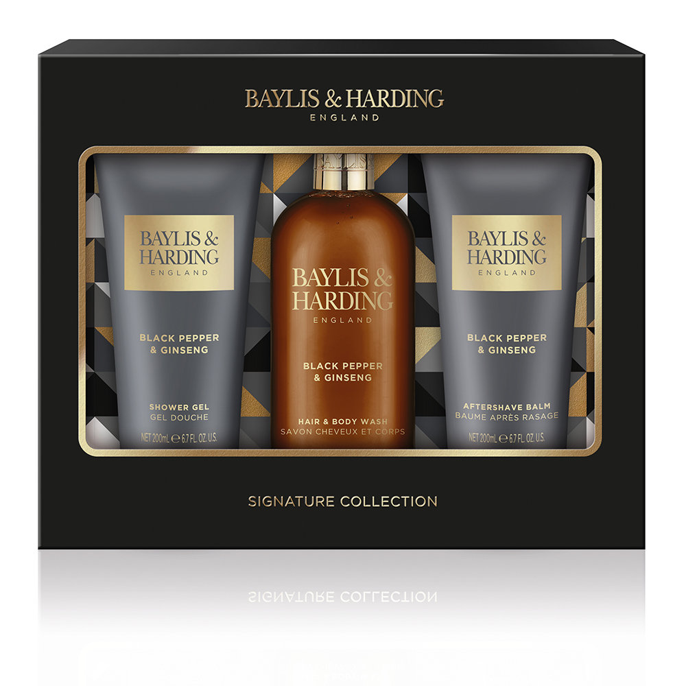 Baylis & Harding, Signature Men's Black Pepper & Ginseng, Zestaw ...
