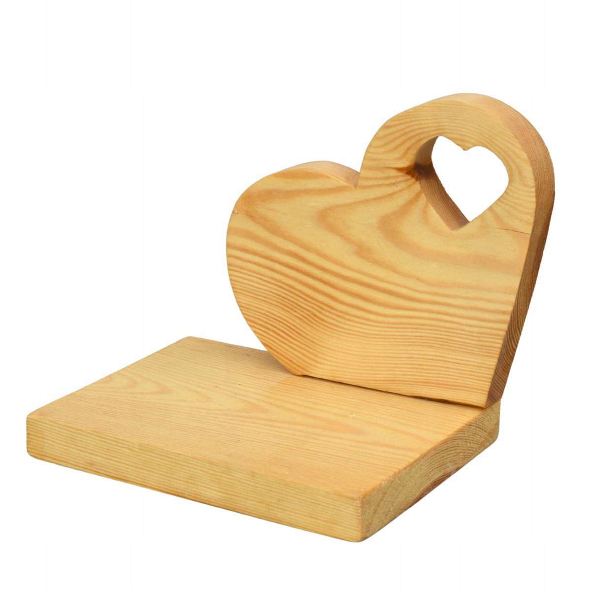 BAZA DO STROIKA SERCE Drewno Ozdoba PODSTAWA pod kompozycję Cmentarz Pomnik - Inna marka | Sklep ...