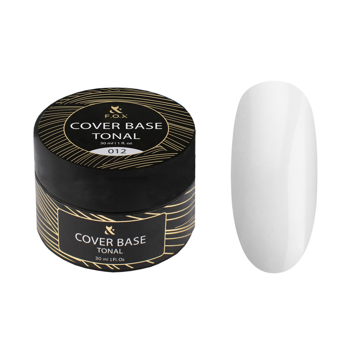Baza hybrydowa kolorowa F.O.X Tonal Cover Base 012, (jar) 30 ml | Sklep ...