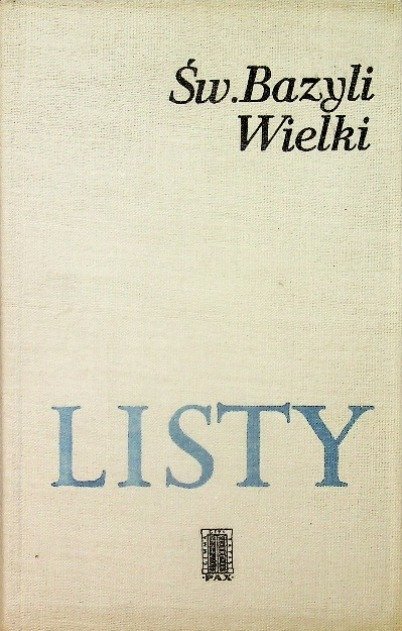 Bazyli Wielki Listy - Wielki Bazyli | Książka w Empik