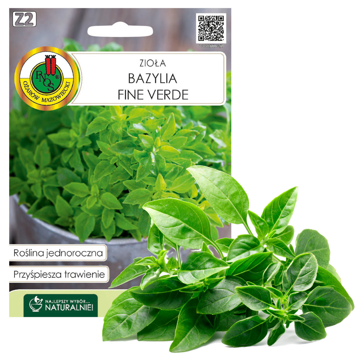 Bazylia Fine Verde Zioło Nasiona Ziół Bez Gmo - PNOS | Sklep EMPIK.COM