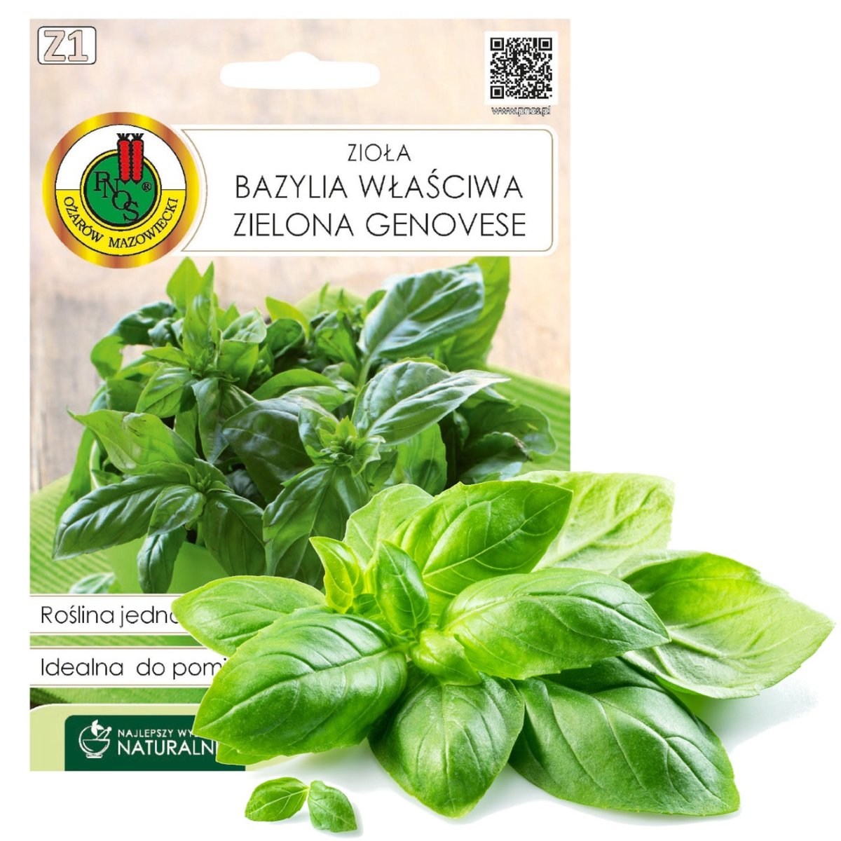 Bazylia Właściwa Zielona Genovese Nasiona Bez Gmo - PNOS | Sklep EMPIK.COM