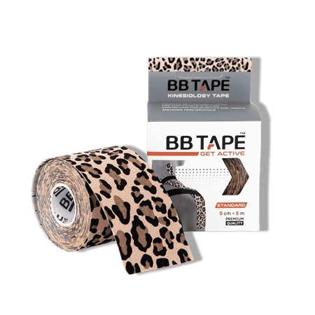 Bb Tape Standard Pattern Leopard | Taśma Do Kinesiotapingu Z Bawełny ...