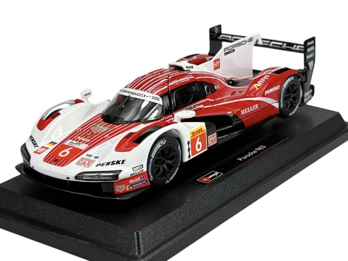Bburago 2024 Porsche 963 #6 Porsche Penske Motorsport 1:24 28042 ...