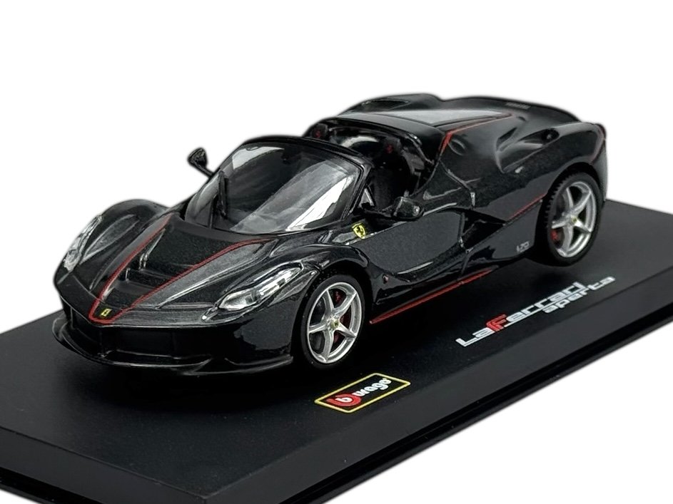 Bburago Ferrari Laferrari Aperta Signature Series Czarny 1:43 36907 ...