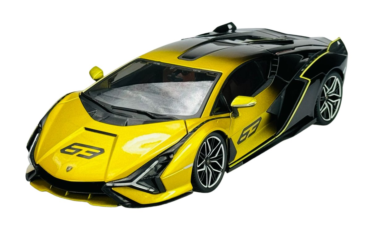 Bburago Lamborghini Sian Fkp 37 Żółty 1:18 11100 - Bburago | Sklep ...