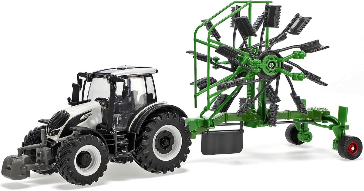 BBURAGO TRAKTOR VALTRA N174 ZE ZGRABIARKĄ 10cm 31673 - Bburago | Sklep ...