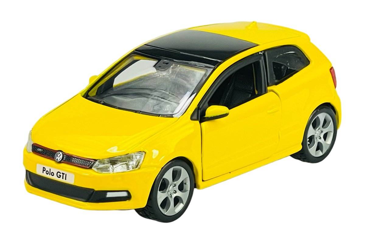 BBURAGO VW VOLKSWAGEN POLO GTI MARK 5 ŻÓŁTY 1:32 - Bburago | Sklep ...