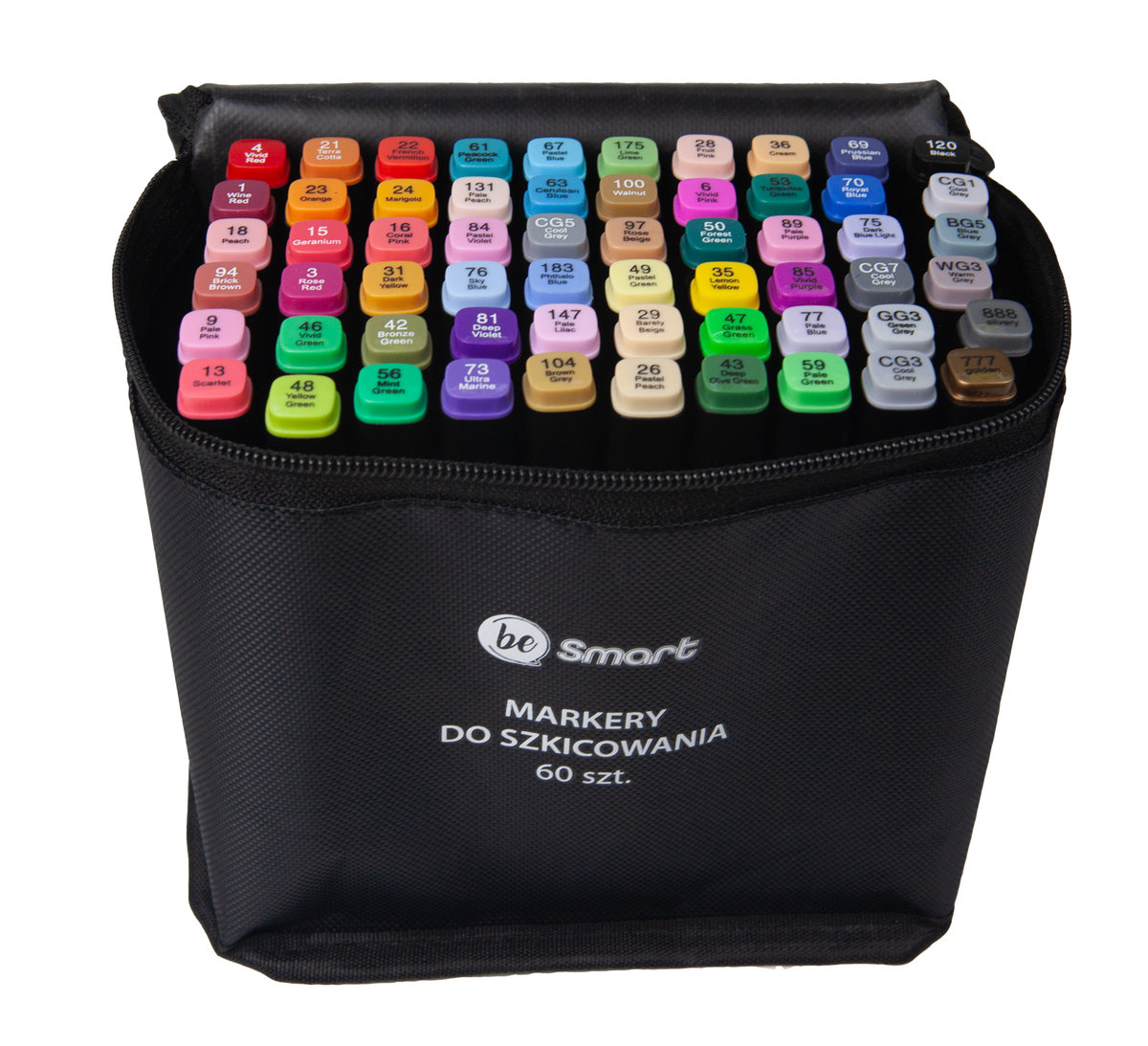 Be smart, Markery do szkicowania, 60 sztuk - Be Smart | Sklep EMPIK.COM