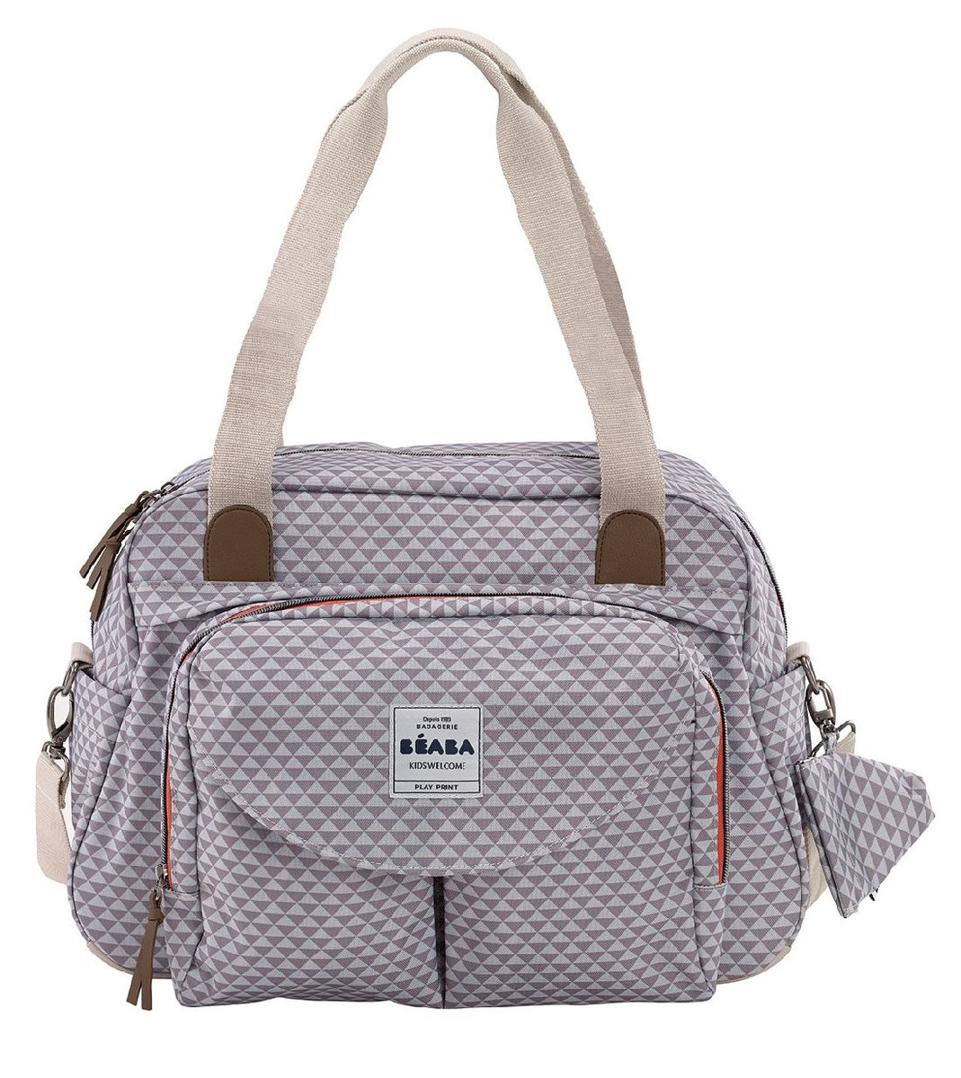 Beaba, Geneva, Torba dla mamy, Smart Colors, Grey - Beaba | Sklep EMPIK.COM